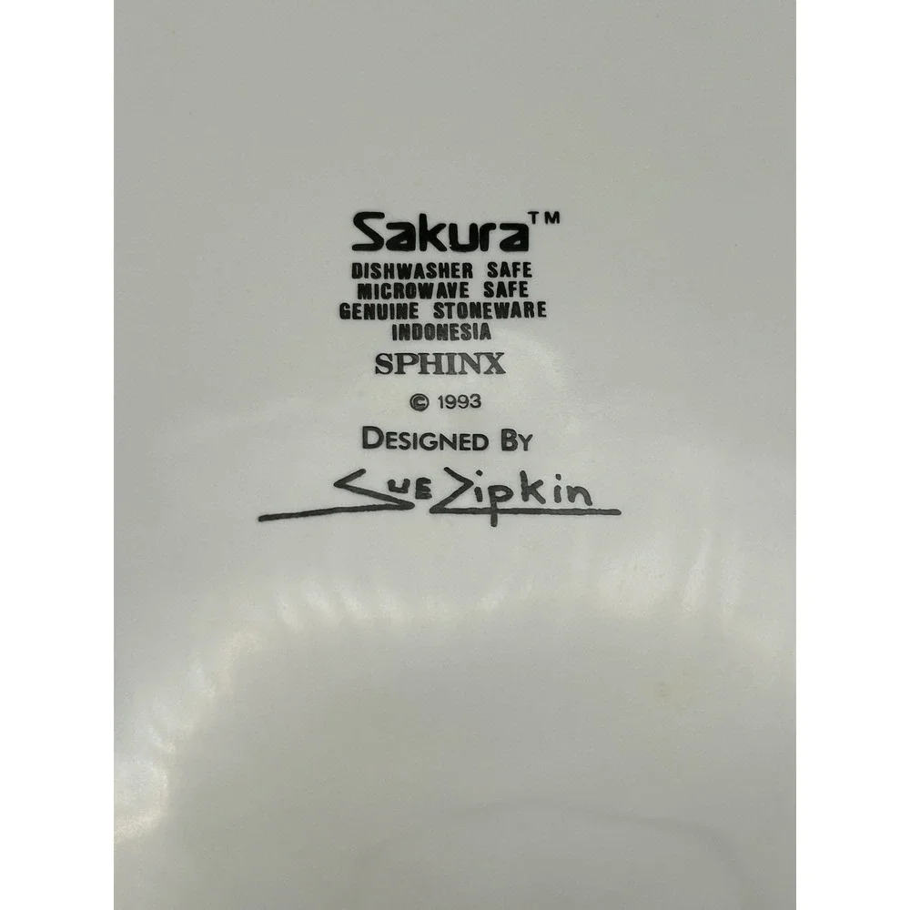 Sakura | Dining | Sakura Sphinx Sue Zipkin Dinner Plates Set Of 2 ...